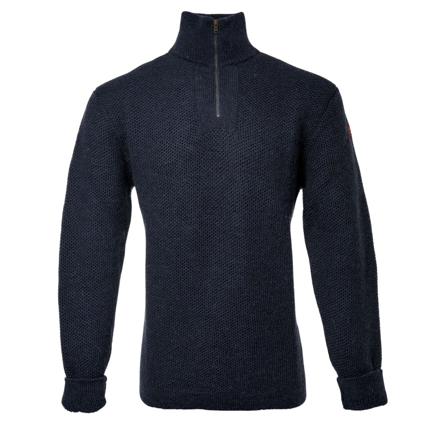 Arthur Beale Zip Neck Jumper | Arthur Beale