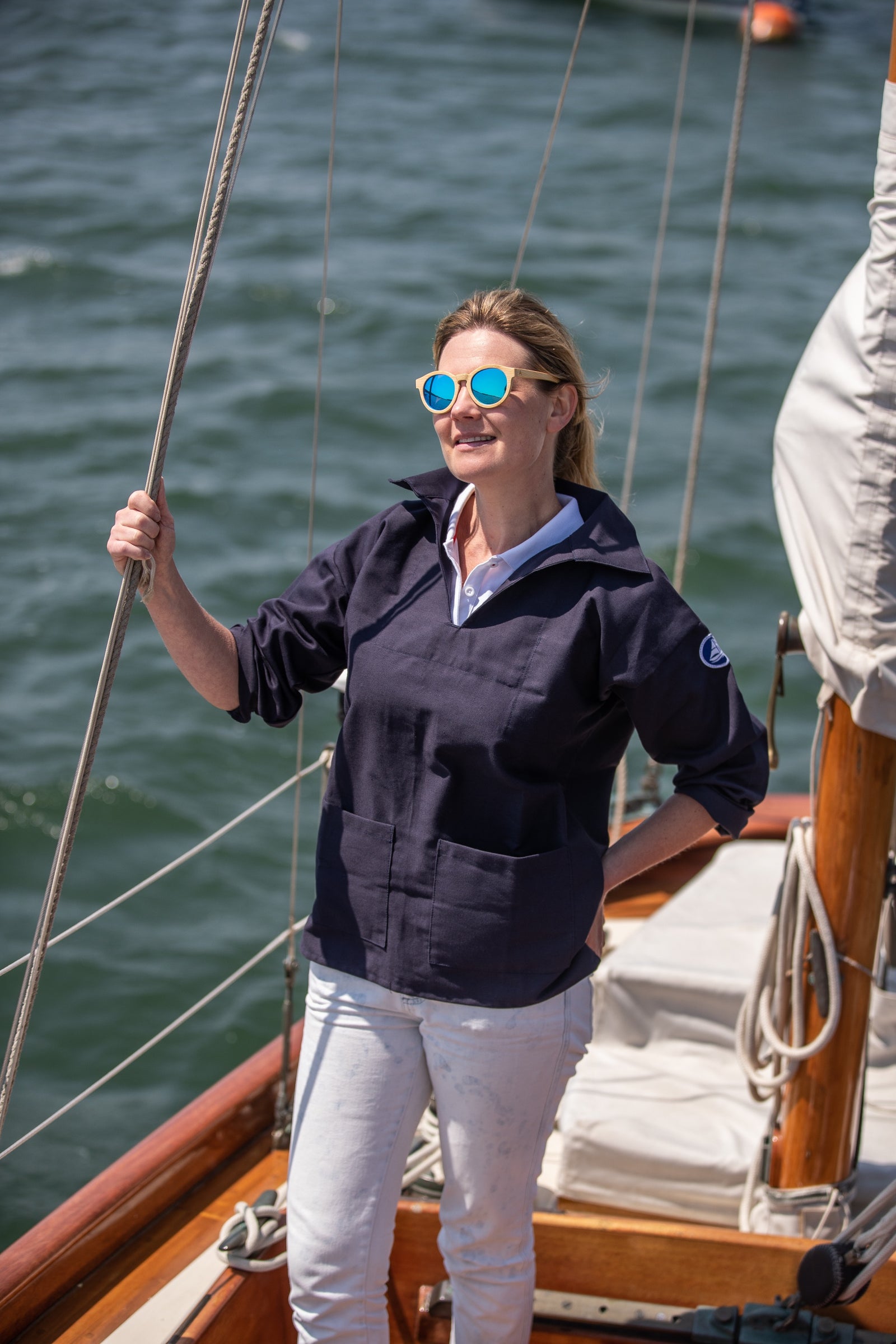 Arthur Beale Open Neck Sailors' Smock