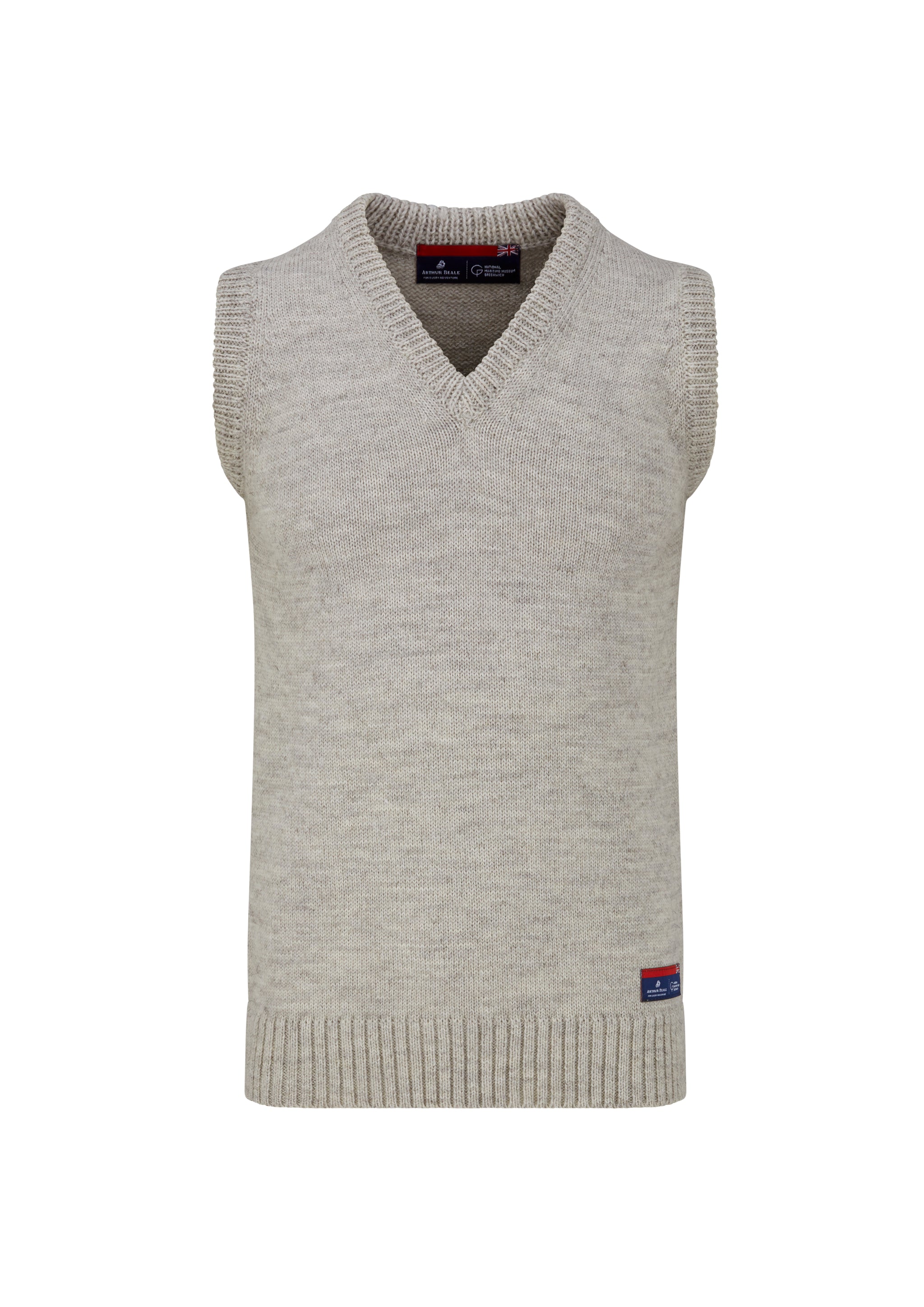 Arthur Beale Maritime Sleeveless Jumper | Arthur Beale