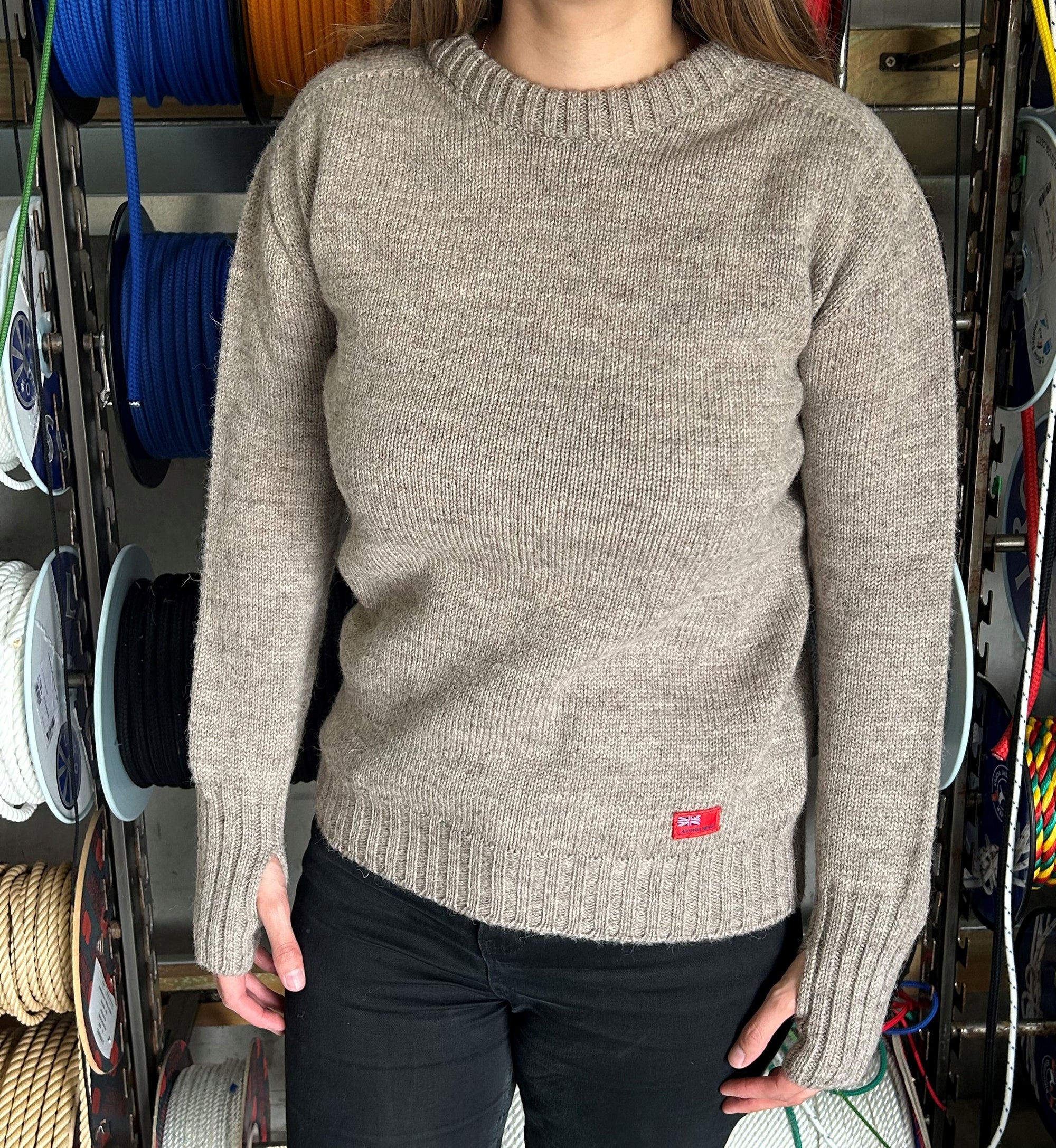 Arthur Beale Oiled Wool Pelmo® Jumper